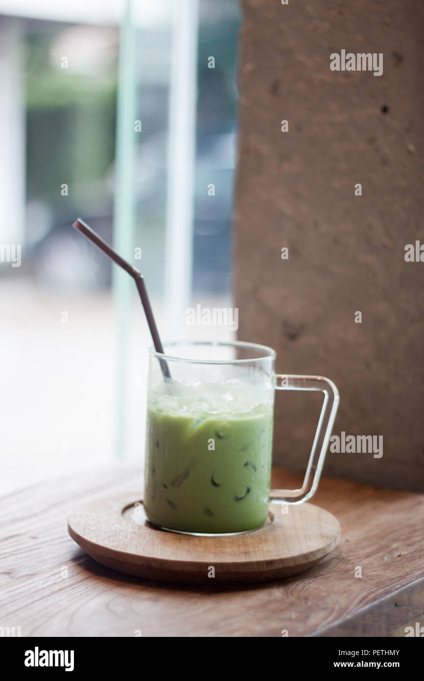 Green iced sport tea hi-res stock photography and images - Alamy