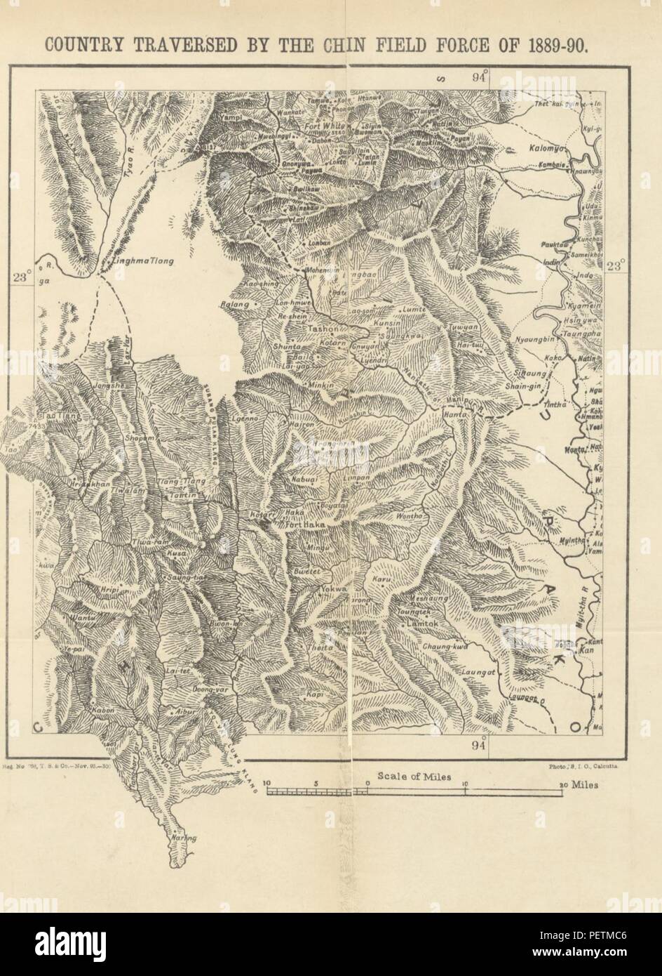 Historic archive Image taken from page 93 of 'Chin-Lushai Land ... With ...