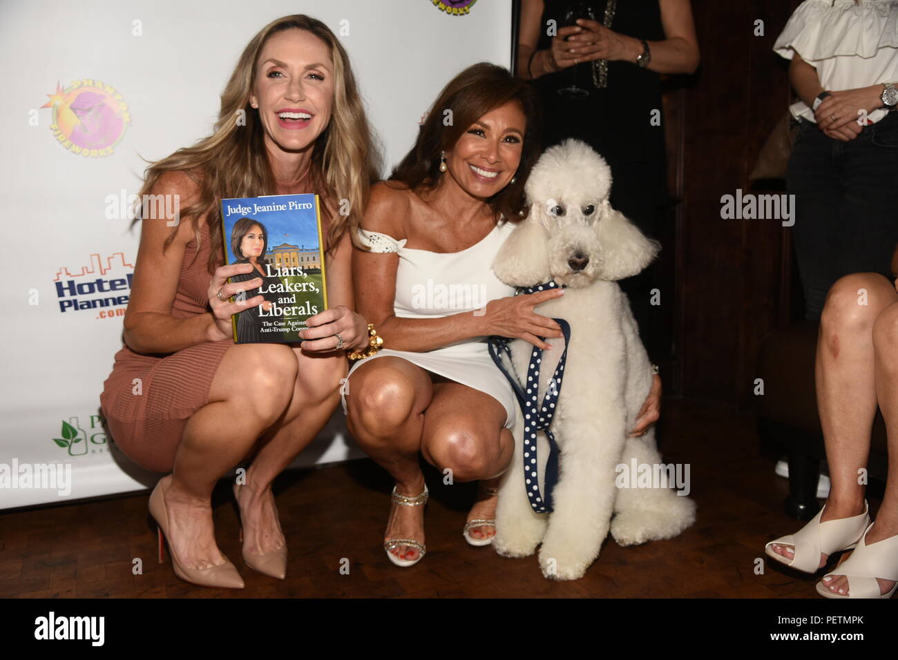 Eric Trump and wife Lara attend Judge Jeannine Pirro's book signing in ... Eric Trump and wife Lara attend Judge Jeannine Pirro's book signing in ...