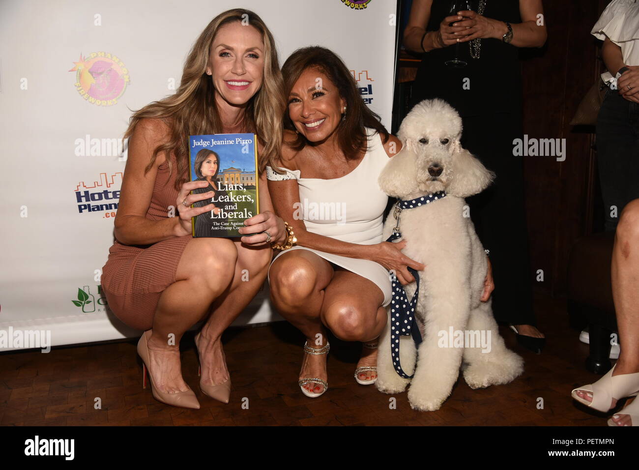 Eric Trump and wife Lara attend Judge Jeannine Pirro's book signing in ... Eric Trump and wife Lara attend Judge Jeannine Pirro's book signing in ...