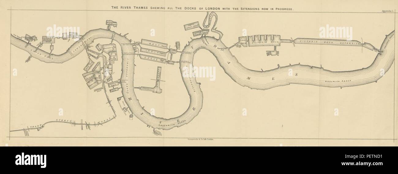 Historic archive Image taken from page 113 of 'The Thames and its Docks ...
