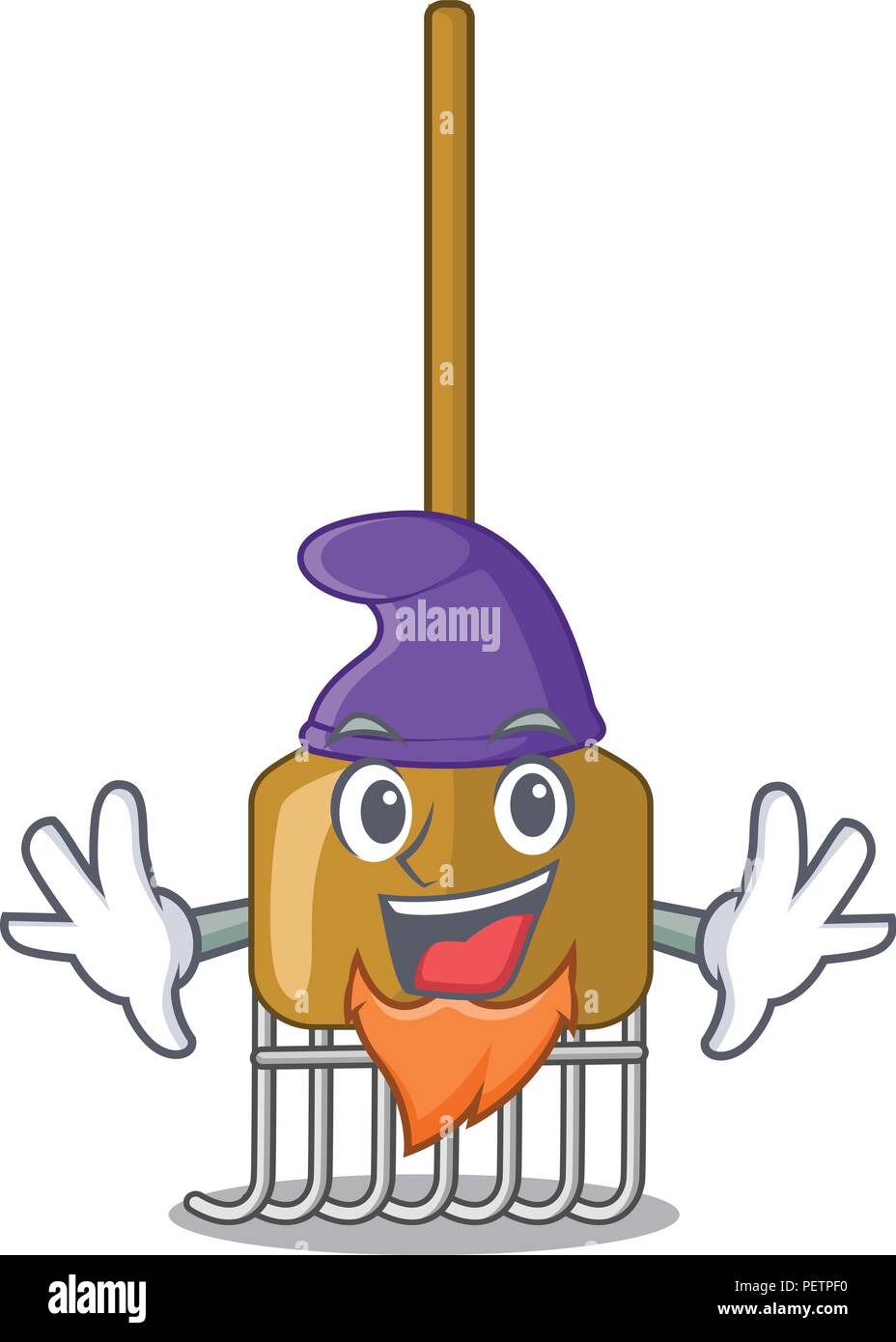 Elf rake character cartoon style Stock Vector Image & Art - Alamy