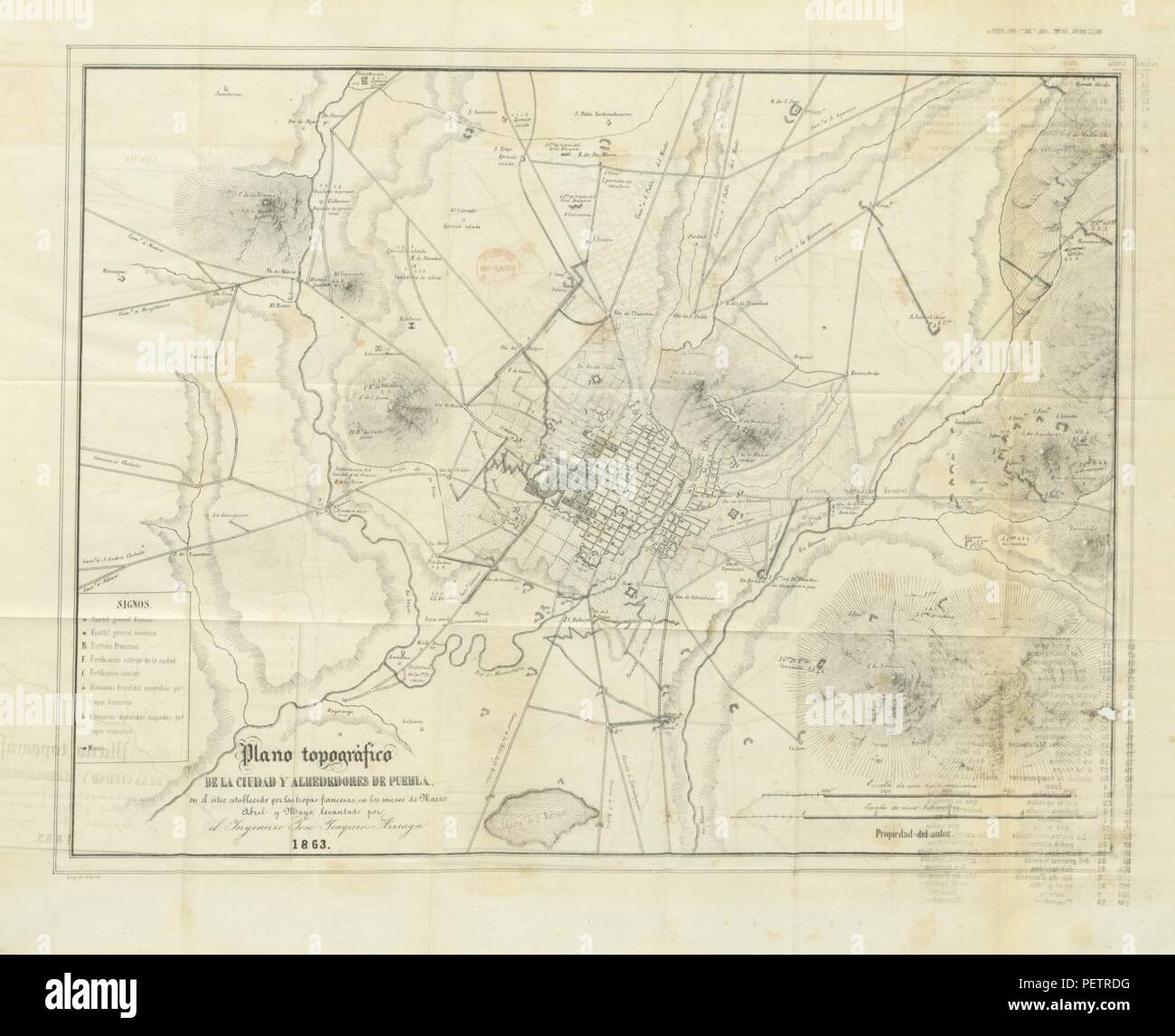 Historic archive Image taken from page 161 of 'El Sitio de Puebla, ó ...