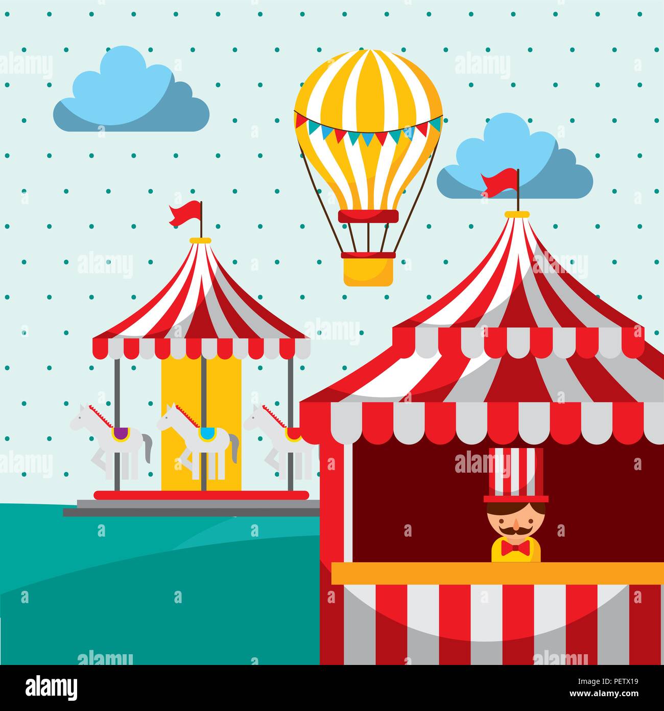 Fairground fantasy art Stock Vector Images - Alamy