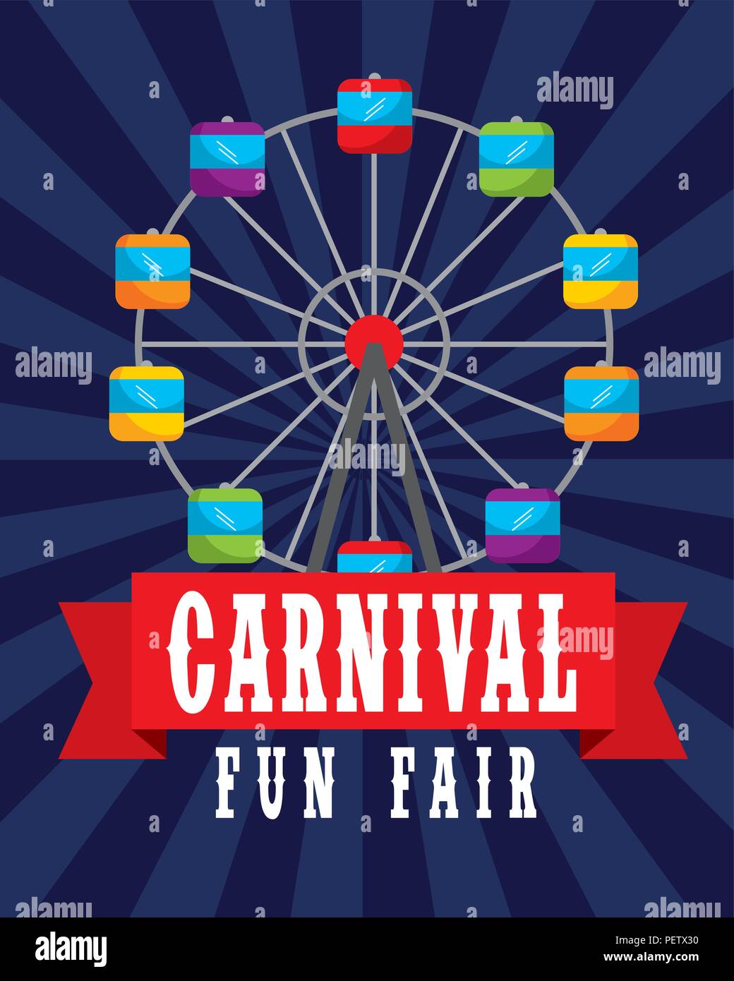Fun fair poster hi-res stock photography and images - Alamy