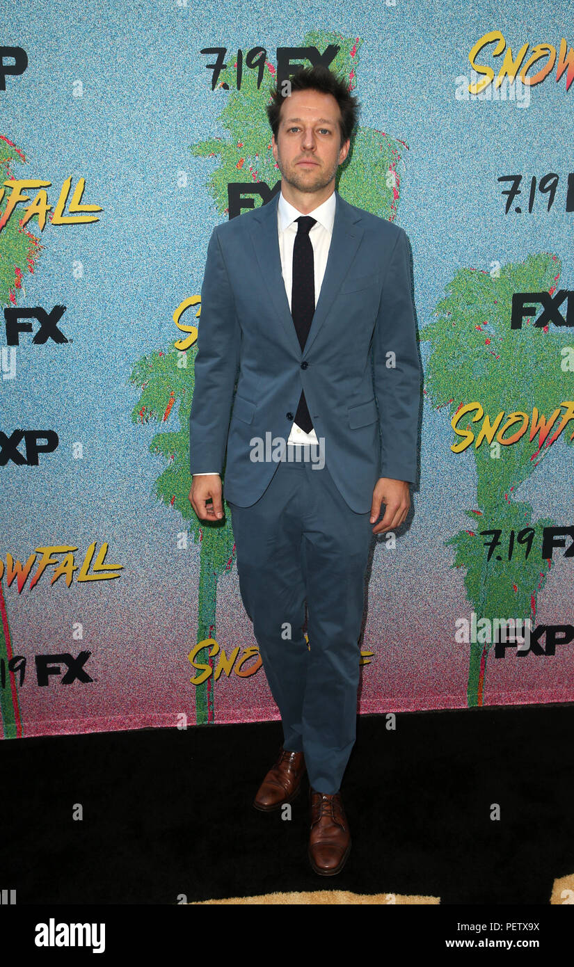 FX's 'Snowfall' Season 2 premiere Featuring: Dave Andron Where: Los ...