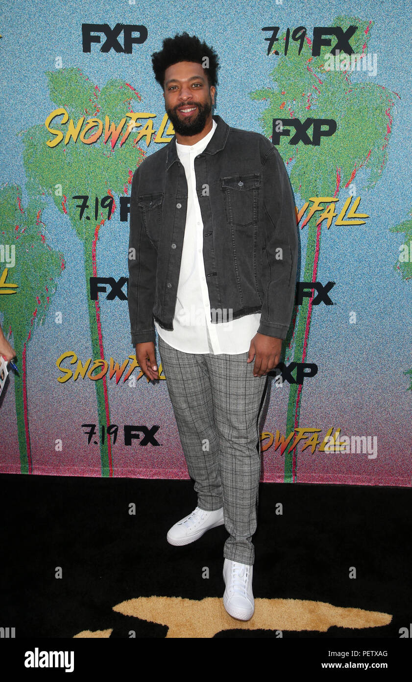 FX's 'Snowfall' Season 2 premiere Featuring: Deray Davis Where: Los ...
