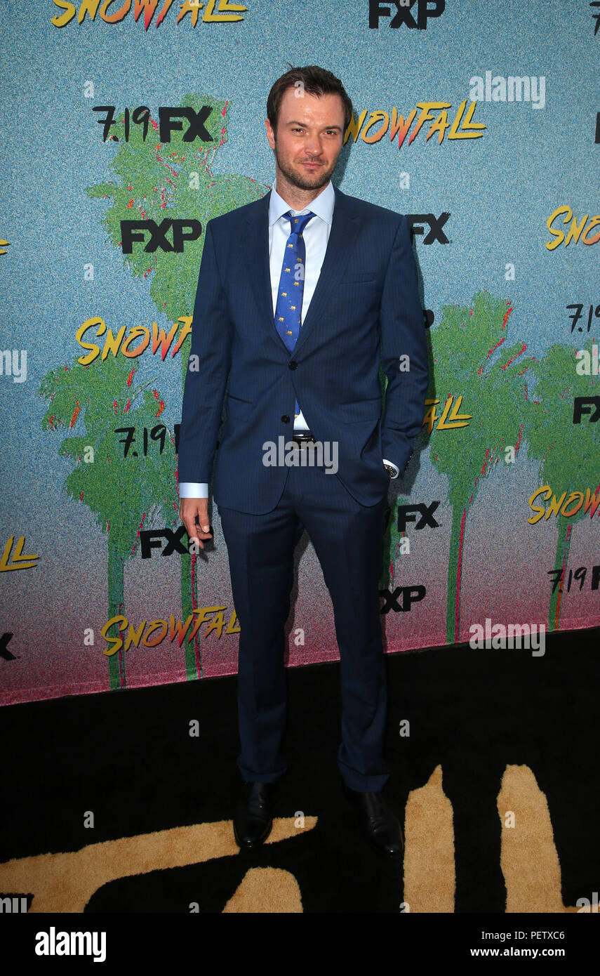 FX's 'Snowfall' Season 2 premiere Featuring: Costa Ronin Where: Los ...