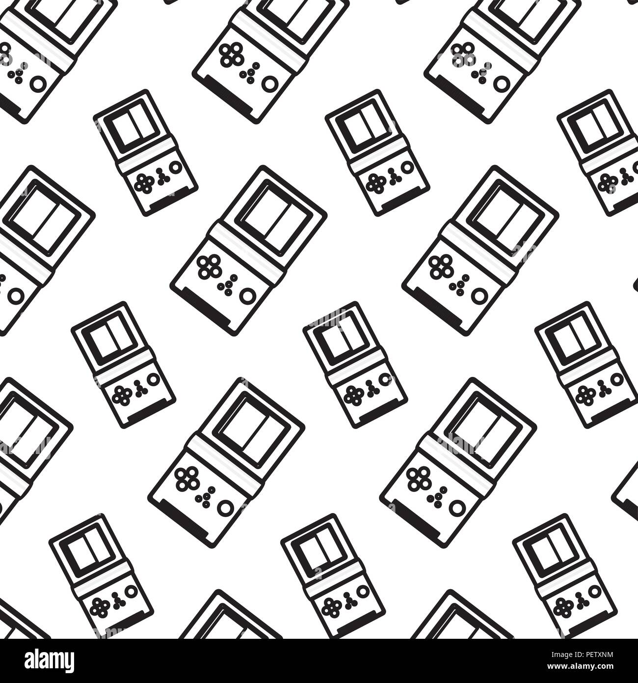 line hand tetris videogame console background Stock Vector Image & Art ... line hand tetris videogame console background Stock Vector Image & Art ...