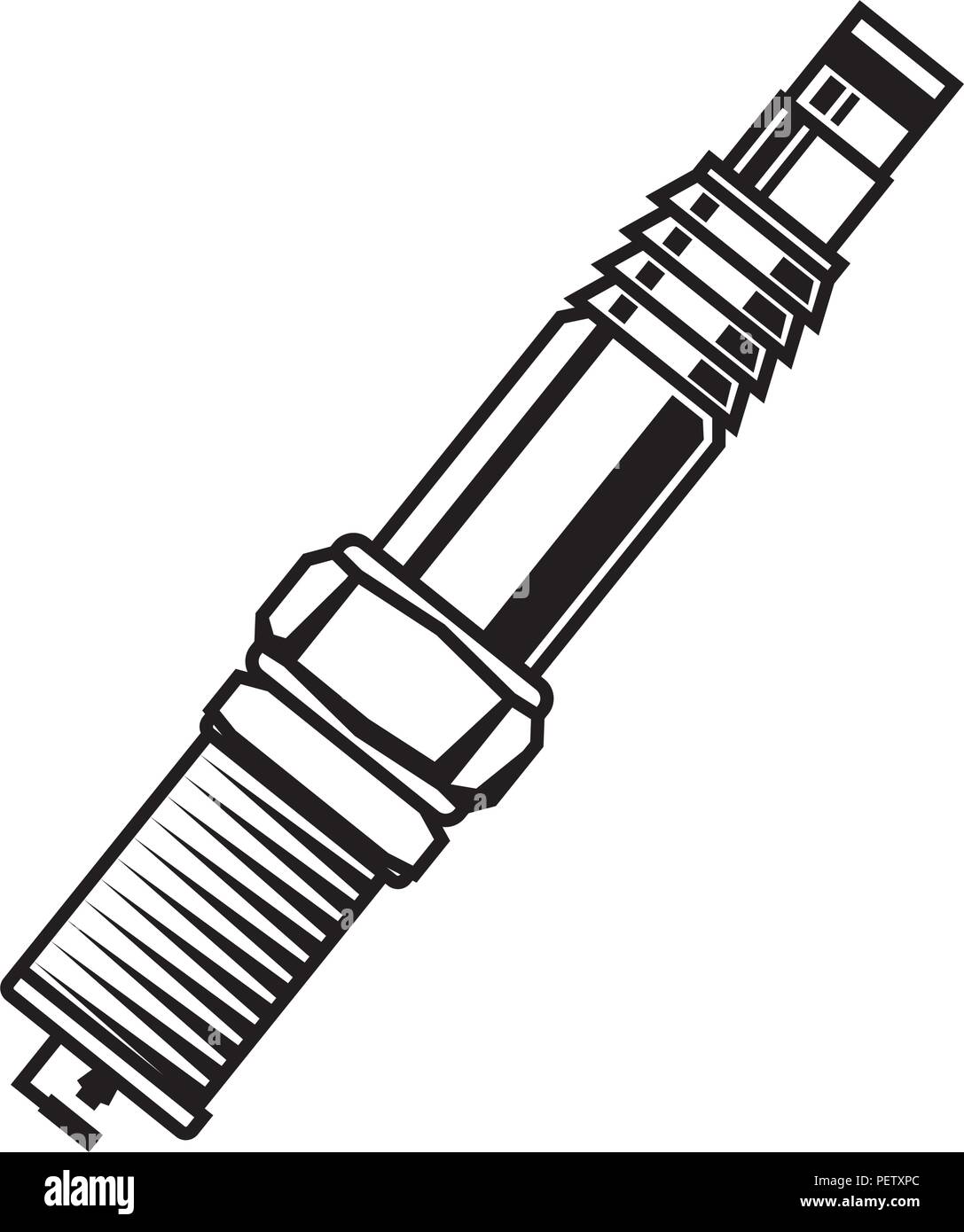 Sparkplug Stock Vector Images - Alamy