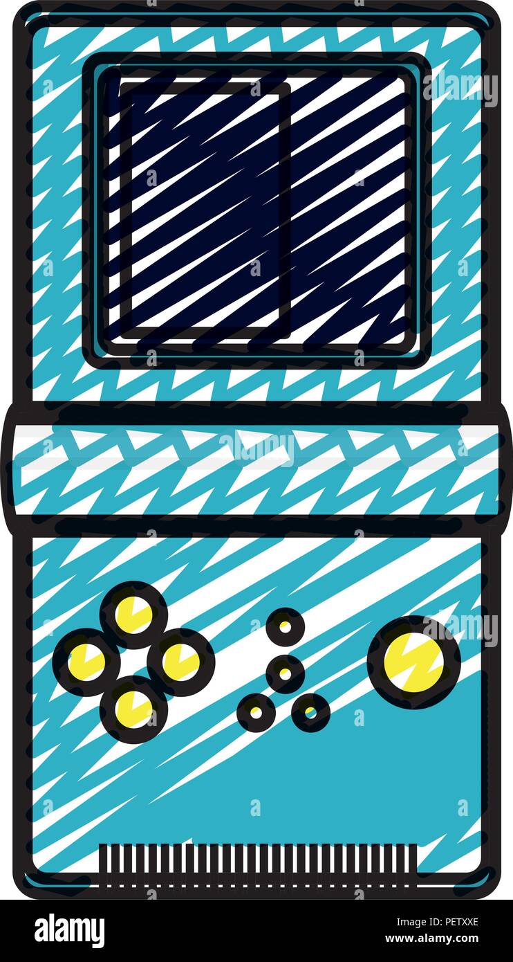 doodle hand tetris videogame console simulator Stock Vector Image & Art ... doodle hand tetris videogame console simulator Stock Vector Image & Art ...