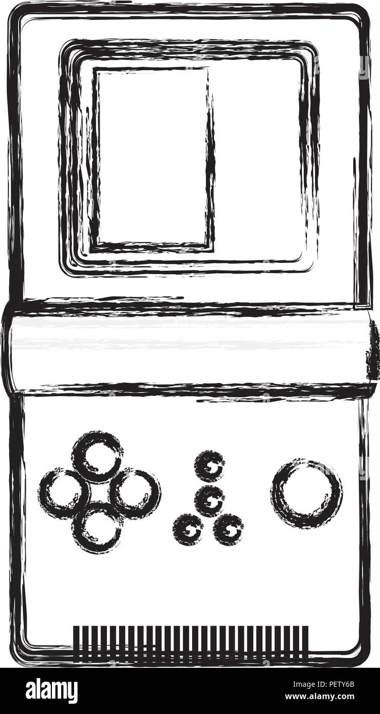 grunge hand tetris videogame console simulator Stock Vector Image & Art ... grunge hand tetris videogame console simulator Stock Vector Image & Art ...