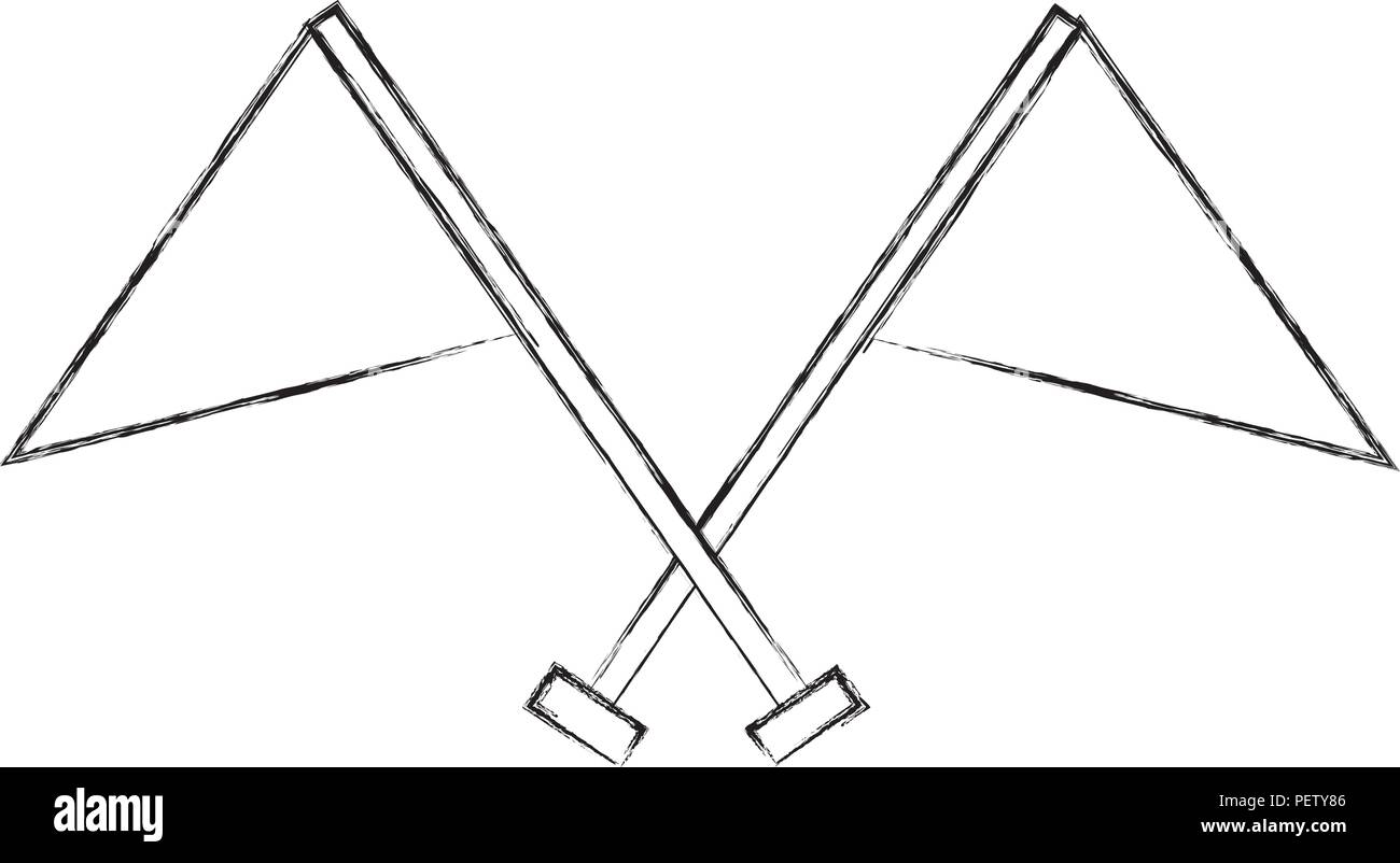 crossed flag progress success finish symbol Stock Vector Image & Art ...