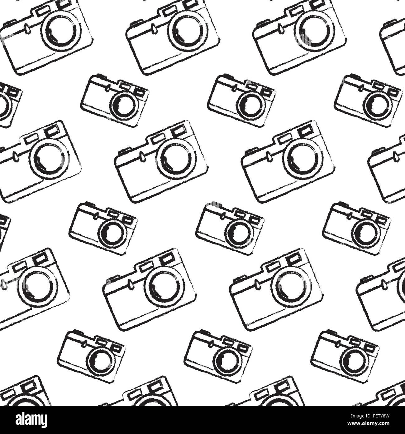 grunge retro focus camera equipment background Stock Vector Image & Art ...