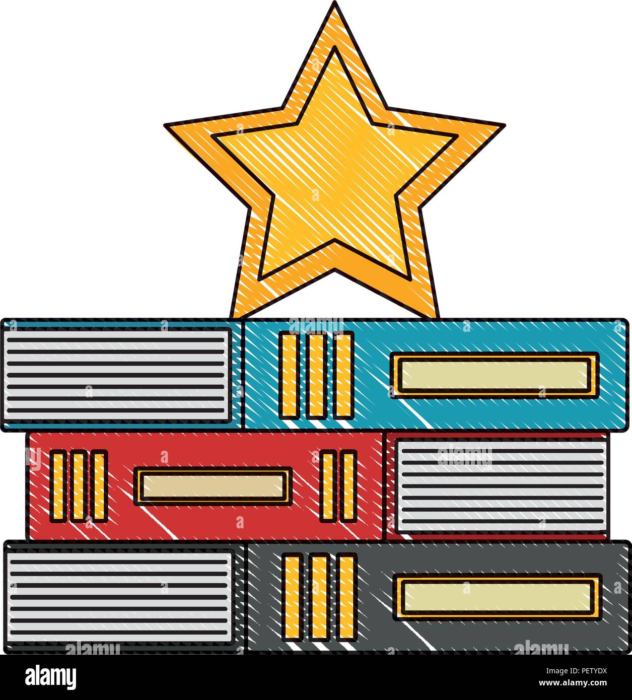 Stacked stack top Stock Vector Images - Alamy