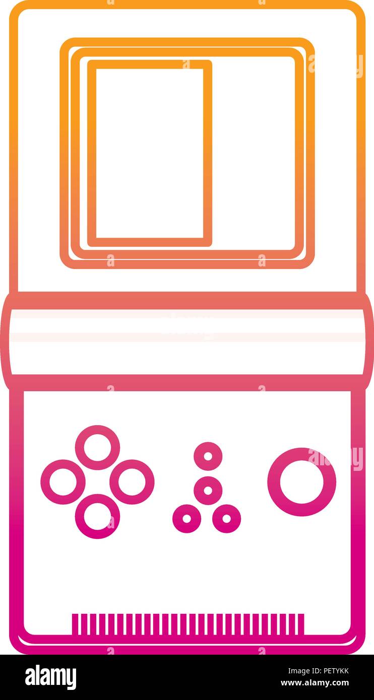 degraded line hand tetris videogame console simulator Stock Vector ... degraded line hand tetris videogame console simulator Stock Vector ...