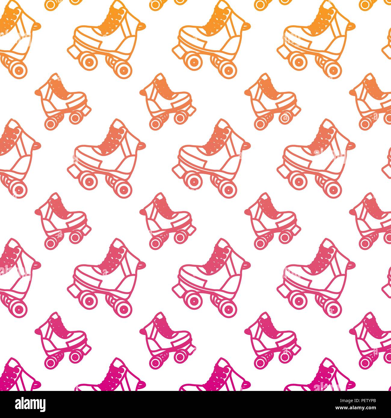 degraded line roller skate fun art background Stock Vector Image & Art ...