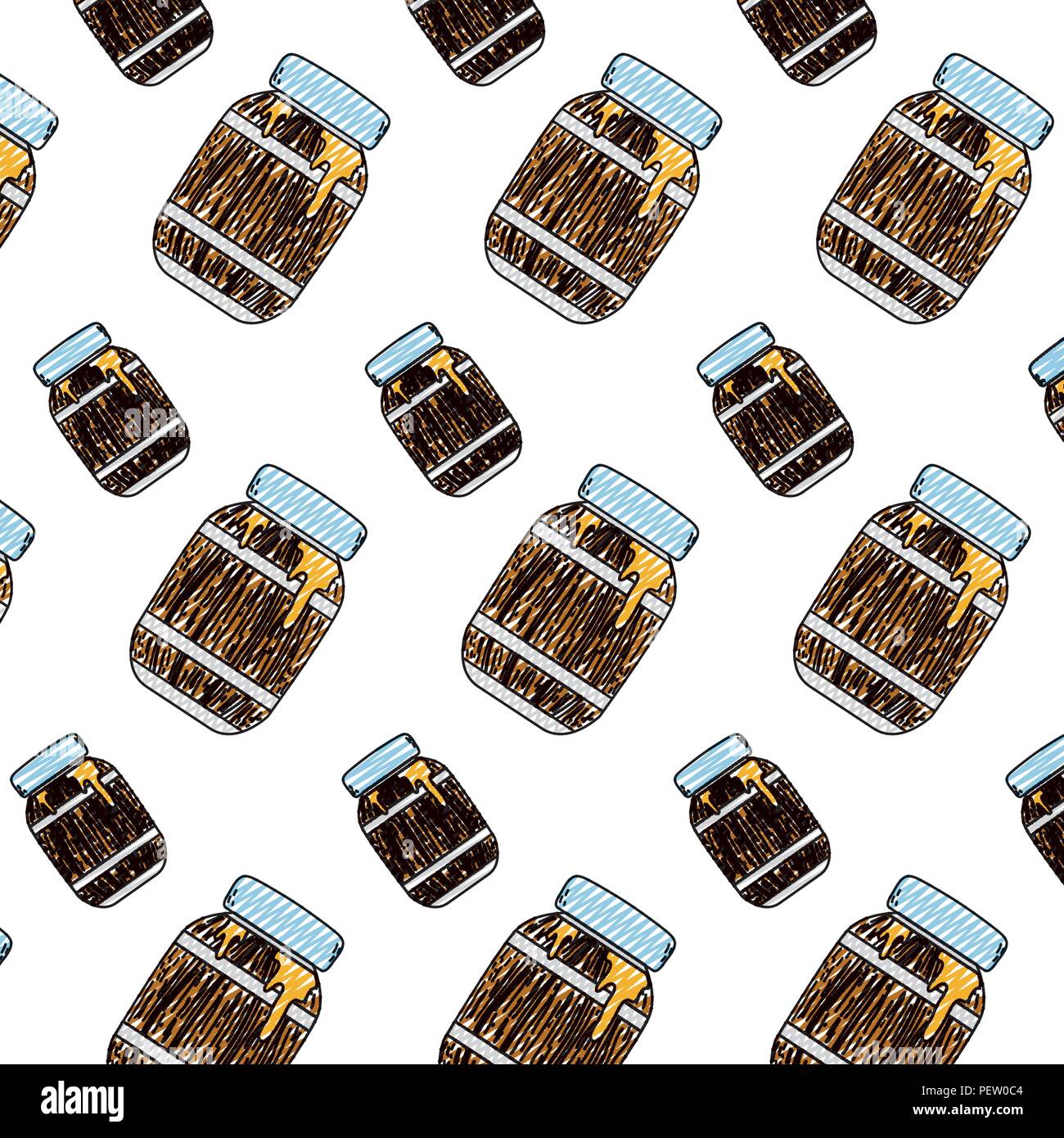 Bottle vitamin nutrition doodle Stock Vector Images - Alamy