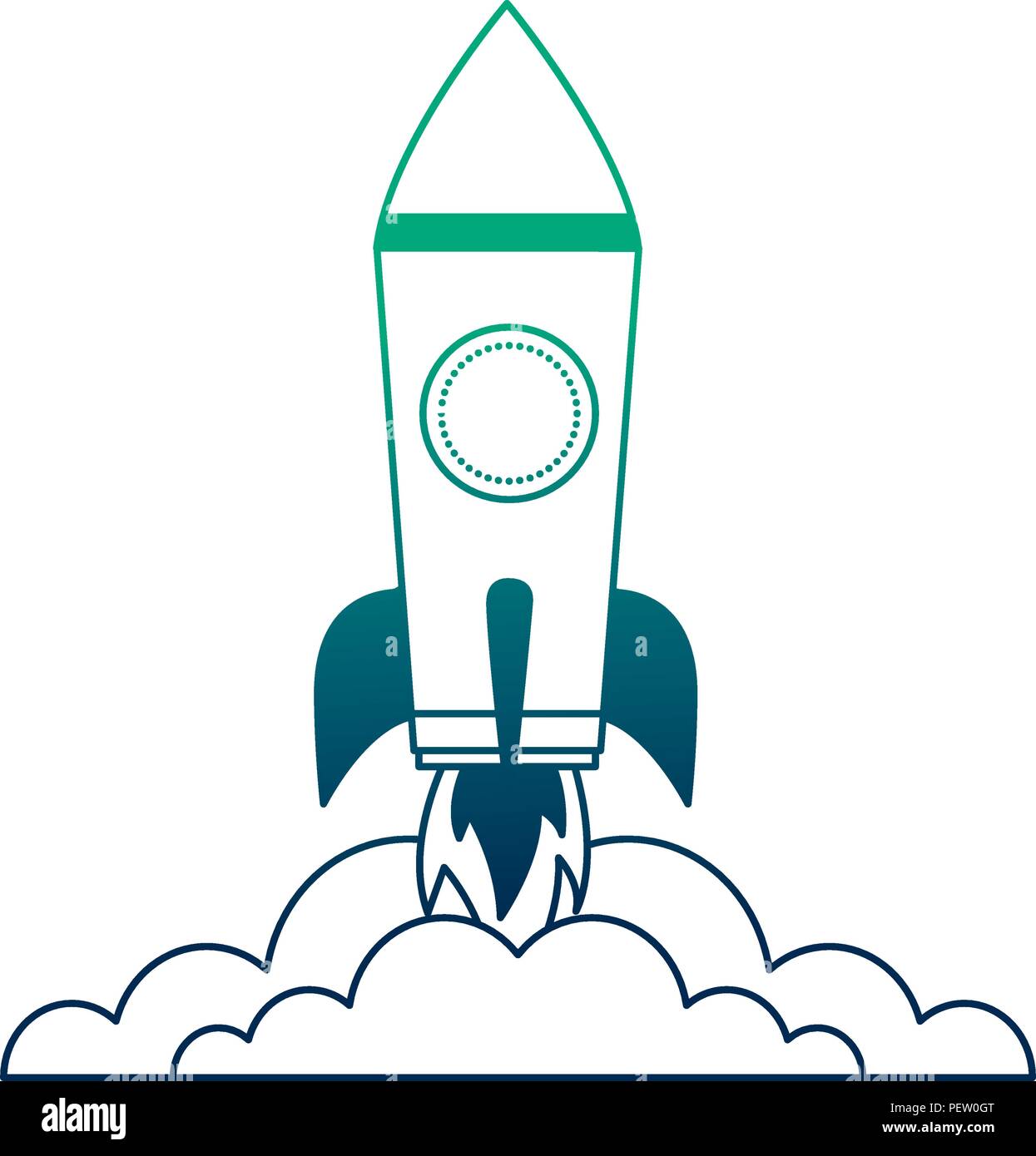 rocket launch startup cartoon image Stock Vector Image & Art - Alamy