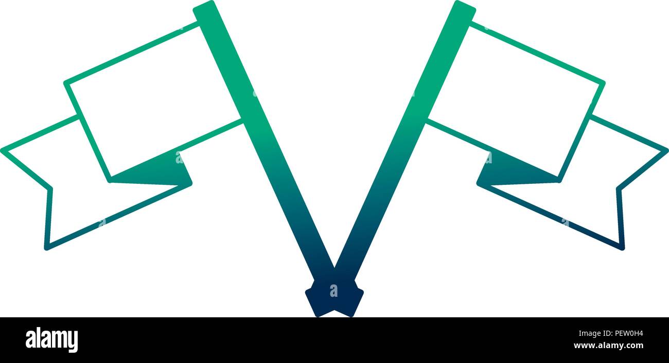 crossed flag progress success finish symbol Stock Vector Image & Art ...