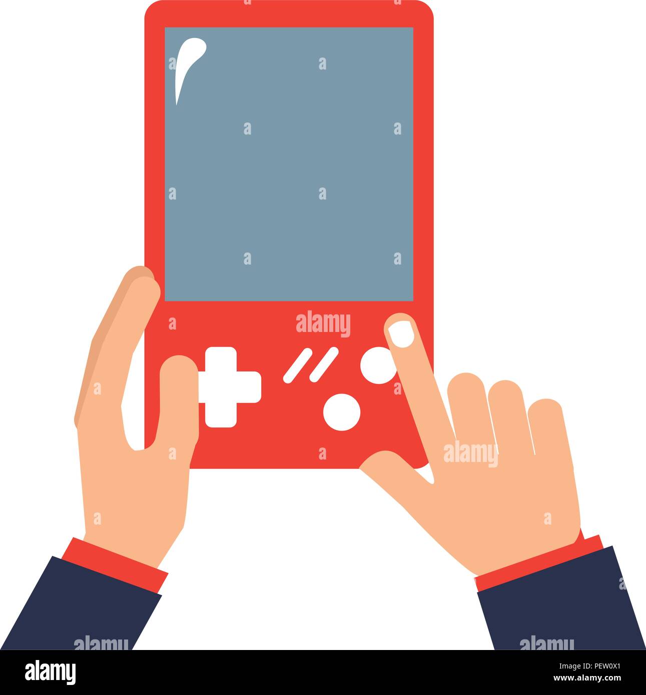 Video games hands Stock Vector Images - Alamy