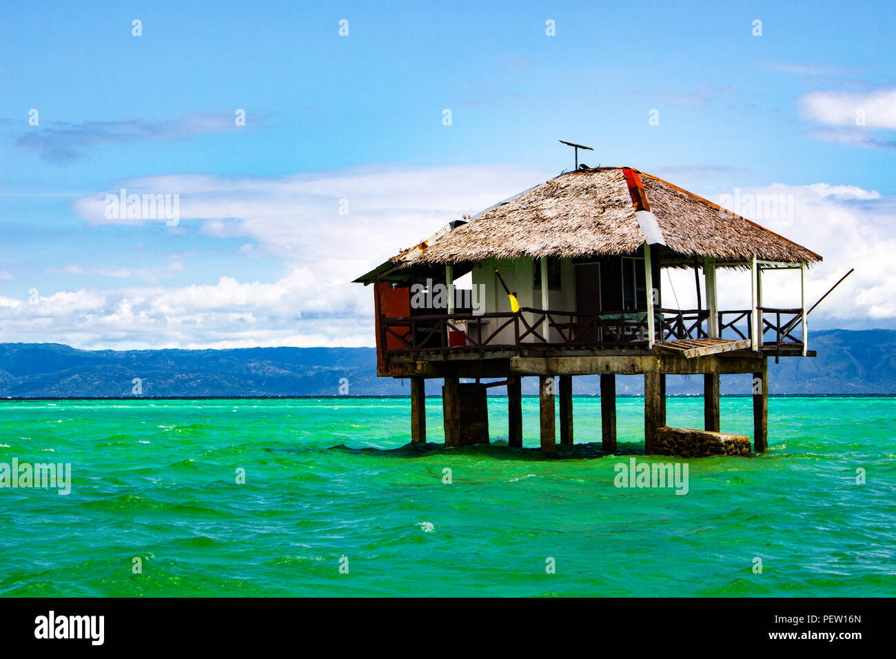 Philippines, Negros Island - Feb 05, 2018: Manjuyod White Sandbar Stock ...