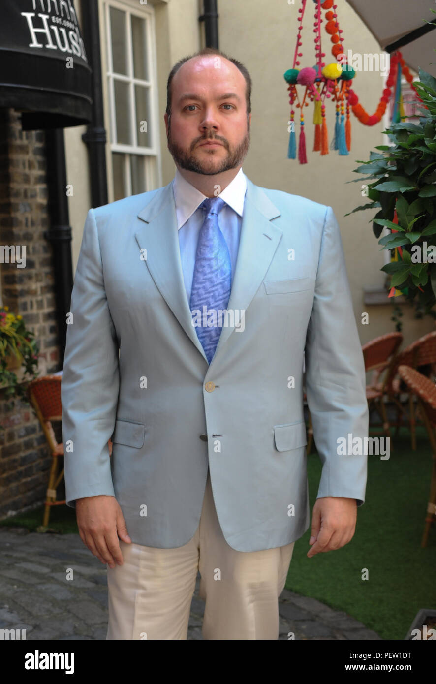 Film producer Jonathan Sothcott and Tom Chamberlain editor of The Rake ...