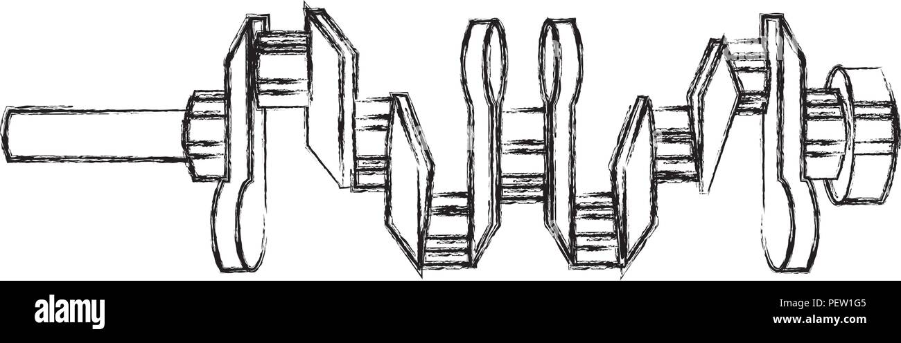 crankshaft engine piece icon Stock Vector Image & Art - Alamy