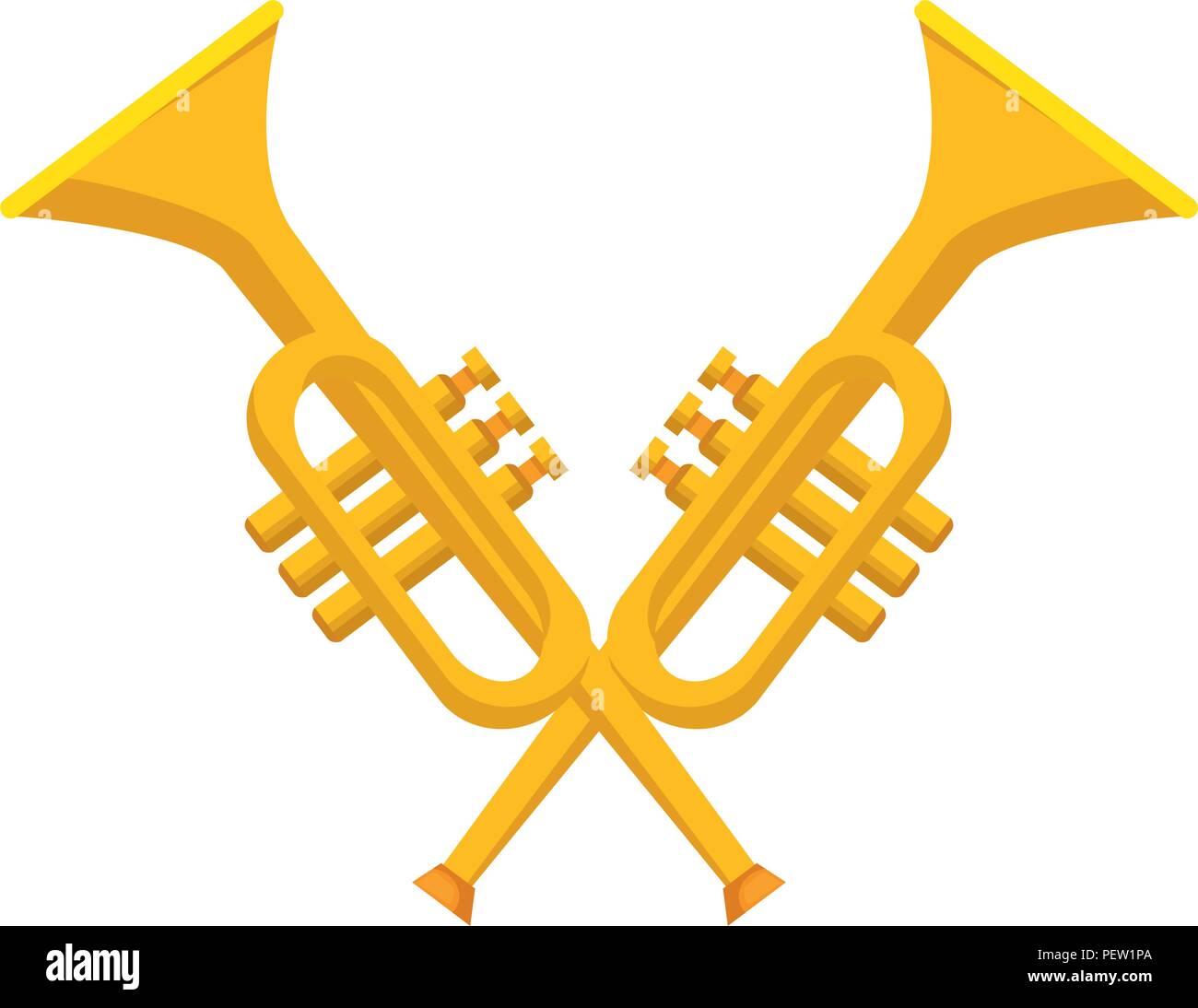 Crossed musical instruments hi-res stock photography and images - Alamy