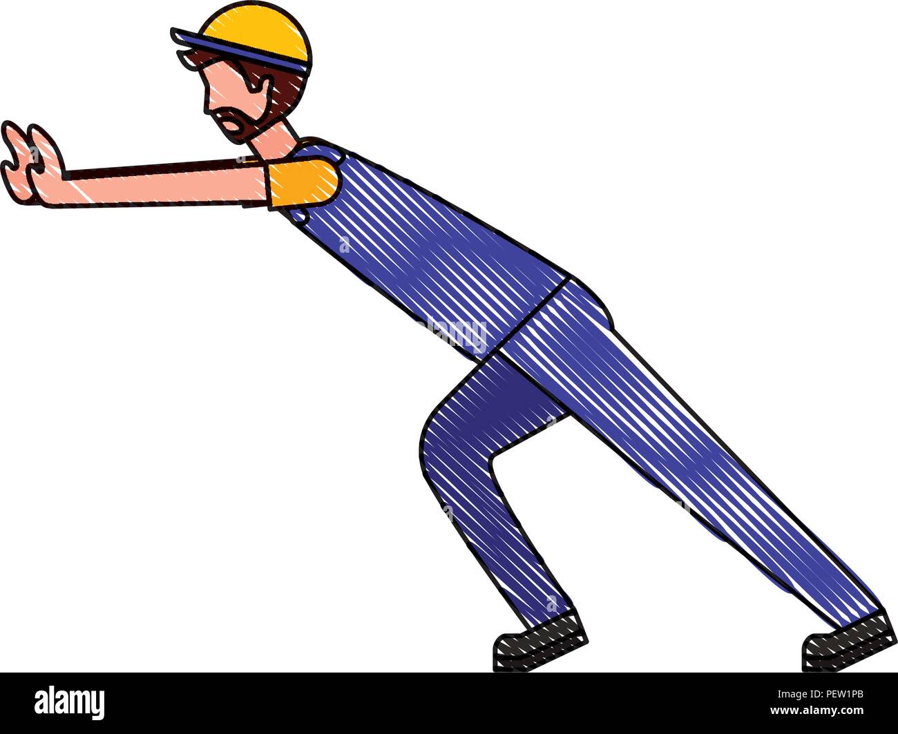 Track worker Cut Out Stock Images & Pictures - Alamy