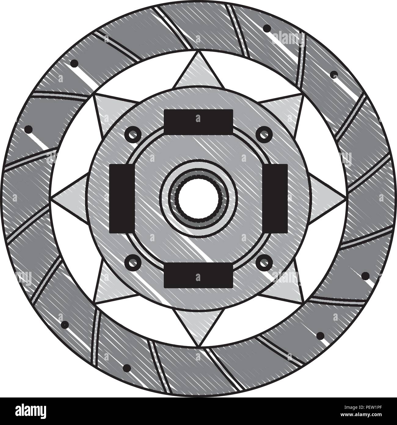 Gear clutch Stock Vector Images - Alamy