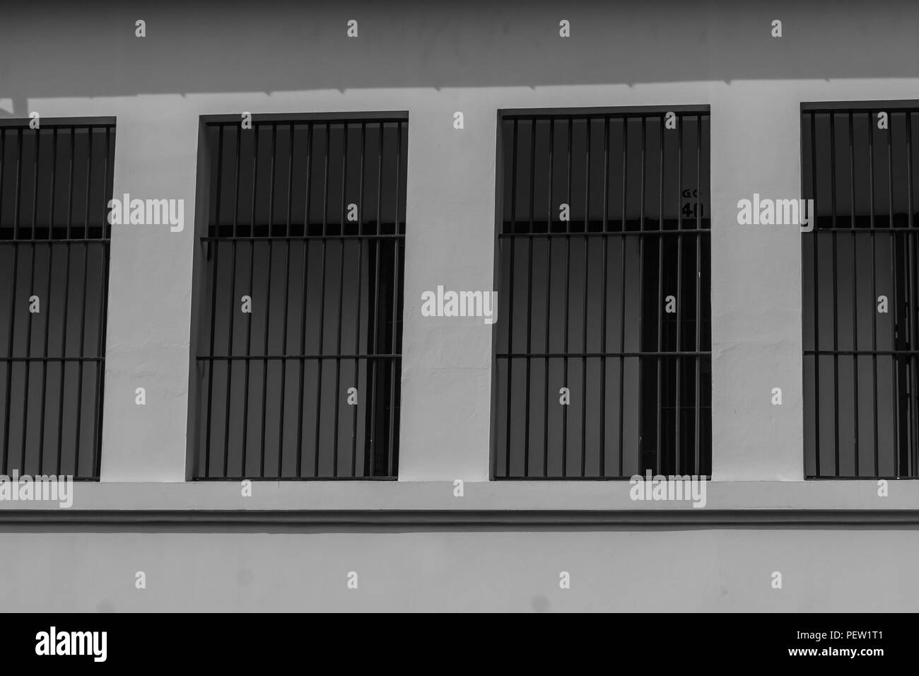 An old convicts jail in Bangkok, Thailand. At present, this prison is ...