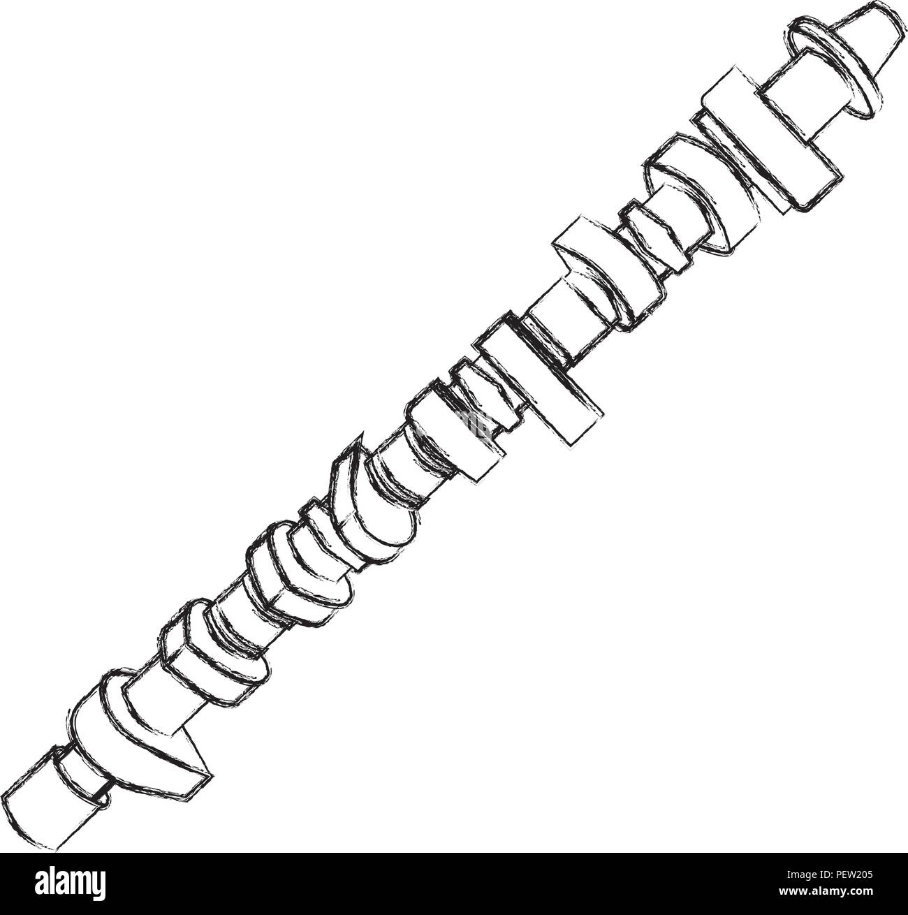 Rod part Stock Vector Images - Alamy