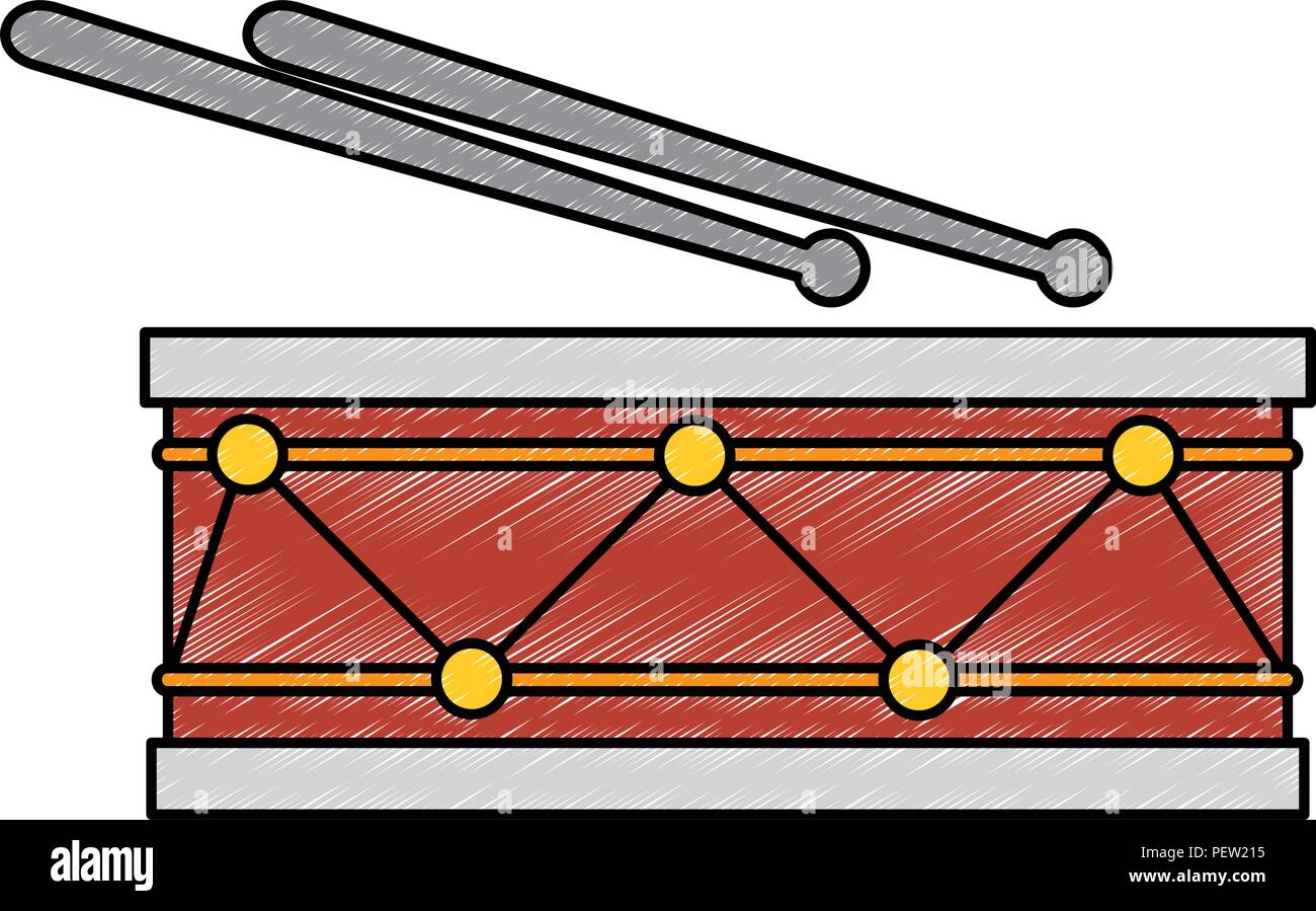 drum instrument musical icon vector illustration design Stock Vector ...