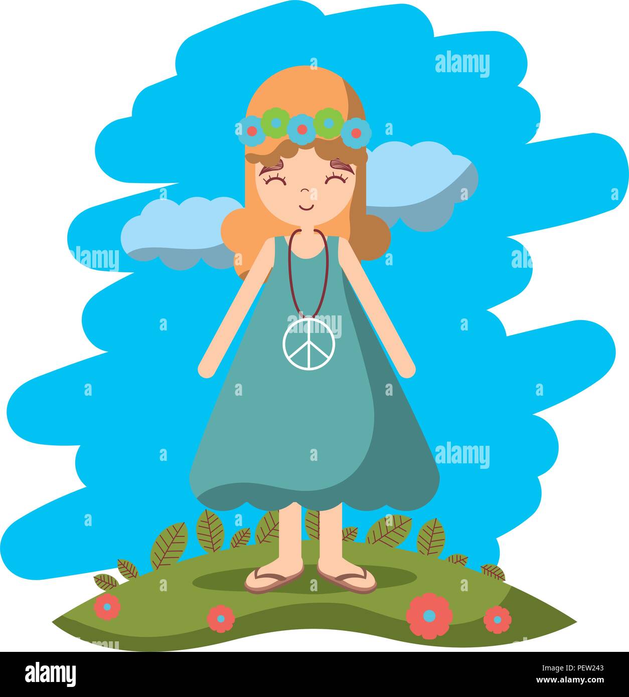 1960s dress Stock Vector Images - Alamy