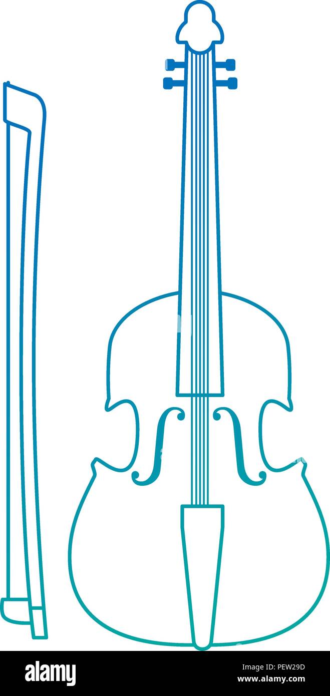 fiddle musical instrument icon vector illustration design Stock Vector ...
