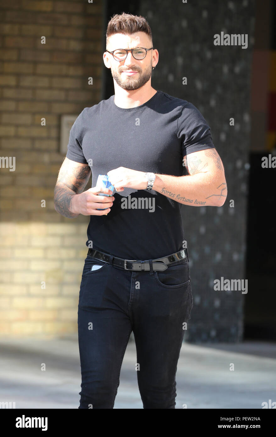 Jake Quickenden outside ITV Studios Featuring: Jake Quickenden Where ...