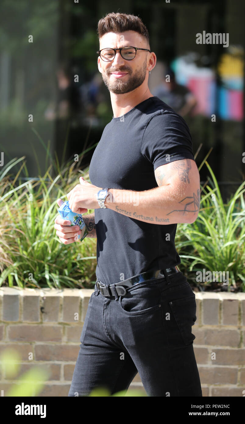 Jake Quickenden outside ITV Studios Featuring: Jake Quickenden Where ...