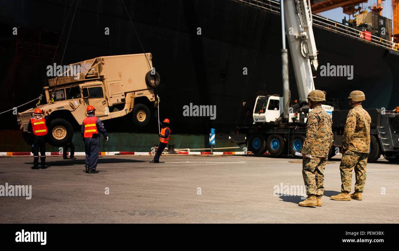 U.S. Marine Corps Cpl. Taylor White (left) and Lance Cpl. Scott Skith ...