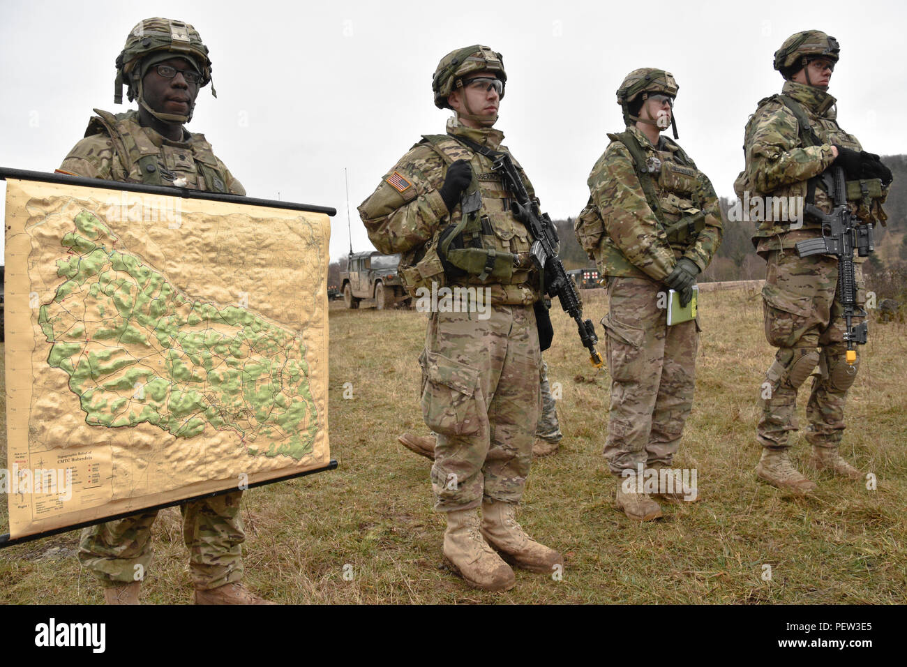 Troopers and leaders assigned to 2nd Squadron (Cougars), 2nd Cavalry ...