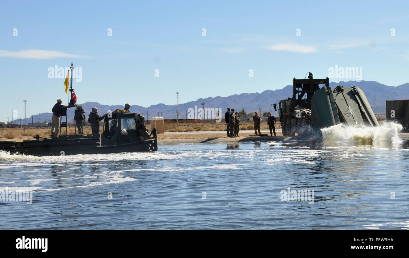 Marines with 7th Engineer Support Battalion from Marine Corps Base Camp ...