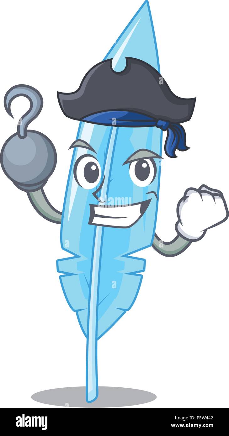 Pirate feather character cartoon style Stock Vector Image & Art - Alamy