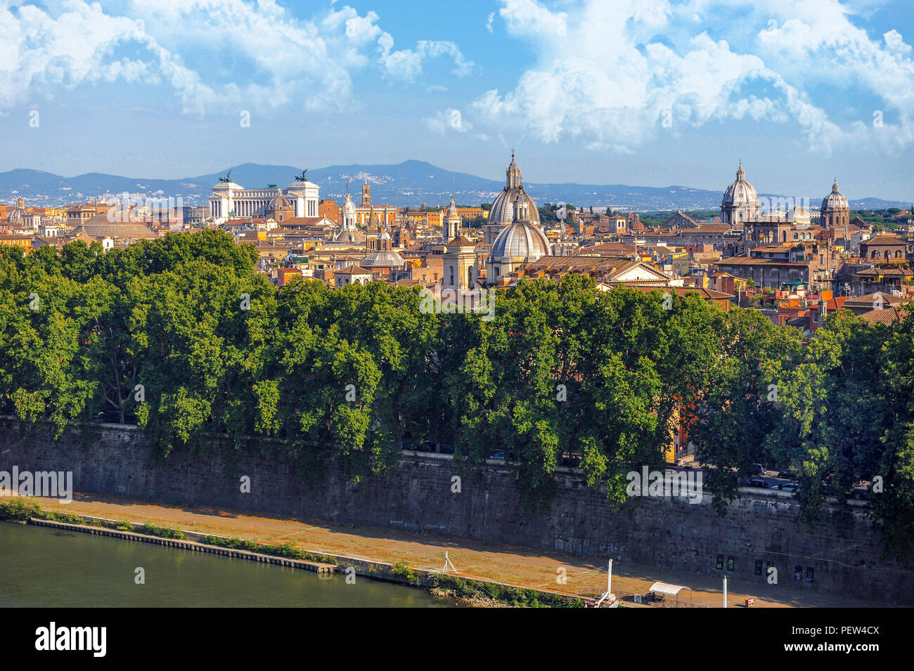 Aerial view rome hi-res stock photography and images - Alamy