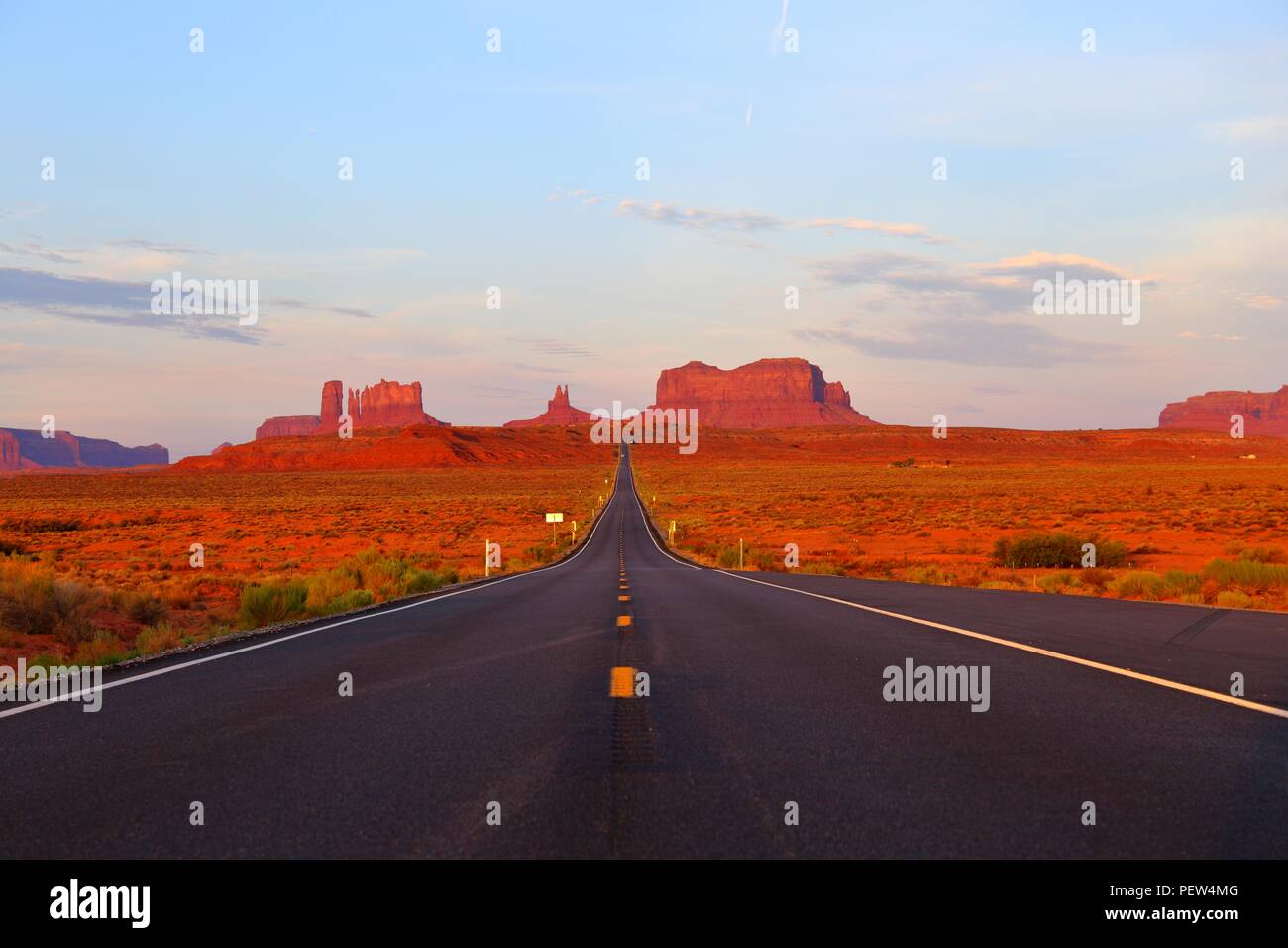 Oljato Monument Valley navajo tribal park in Utah USA Stock Photo - Alamy