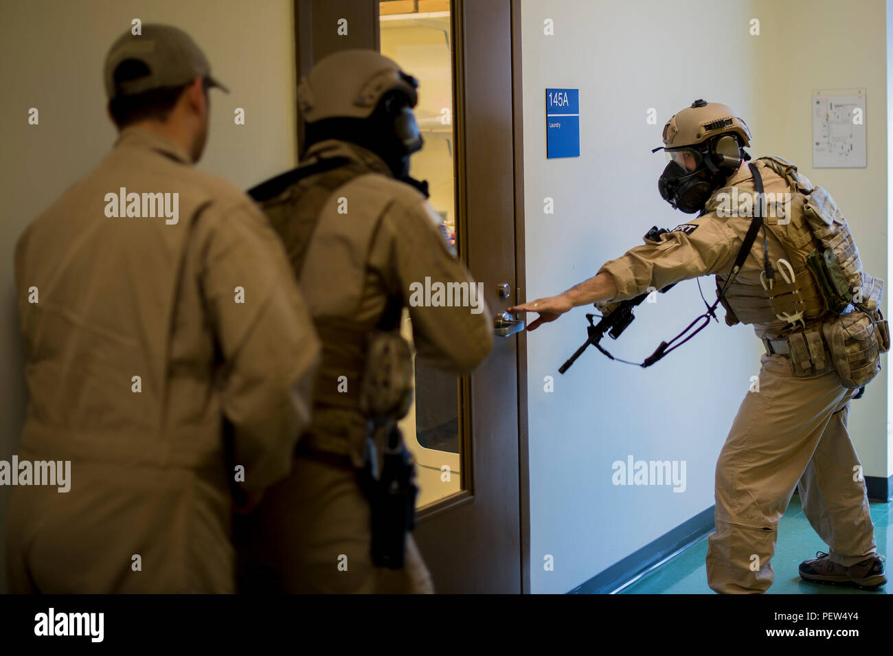 U.S. Air Force Staff Sgt. Matthew Roush, 23rd Security Forces Squadron ...