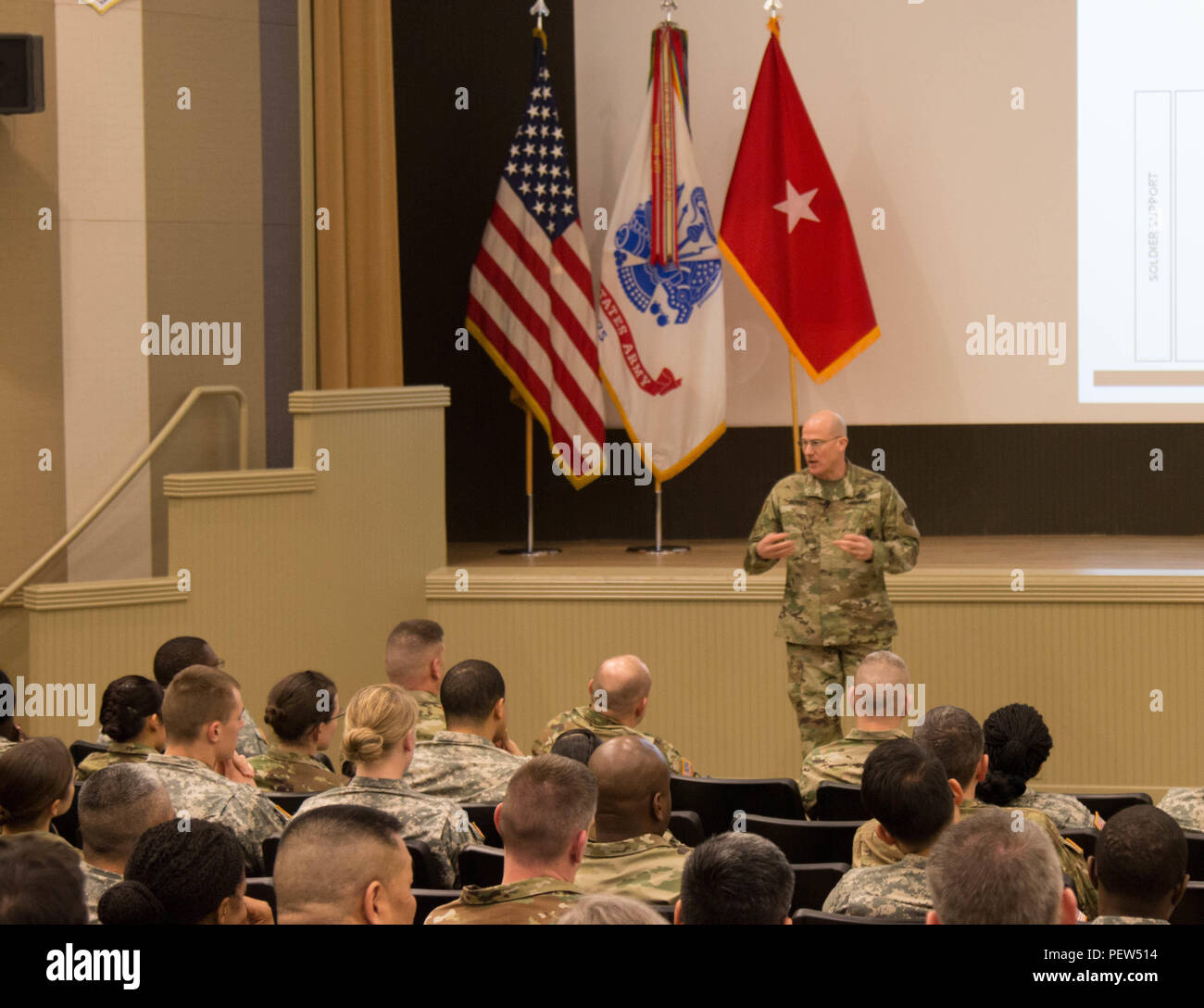 Brig. Gen. James T. Iacocca, adjutant general of the U.S. Army ...