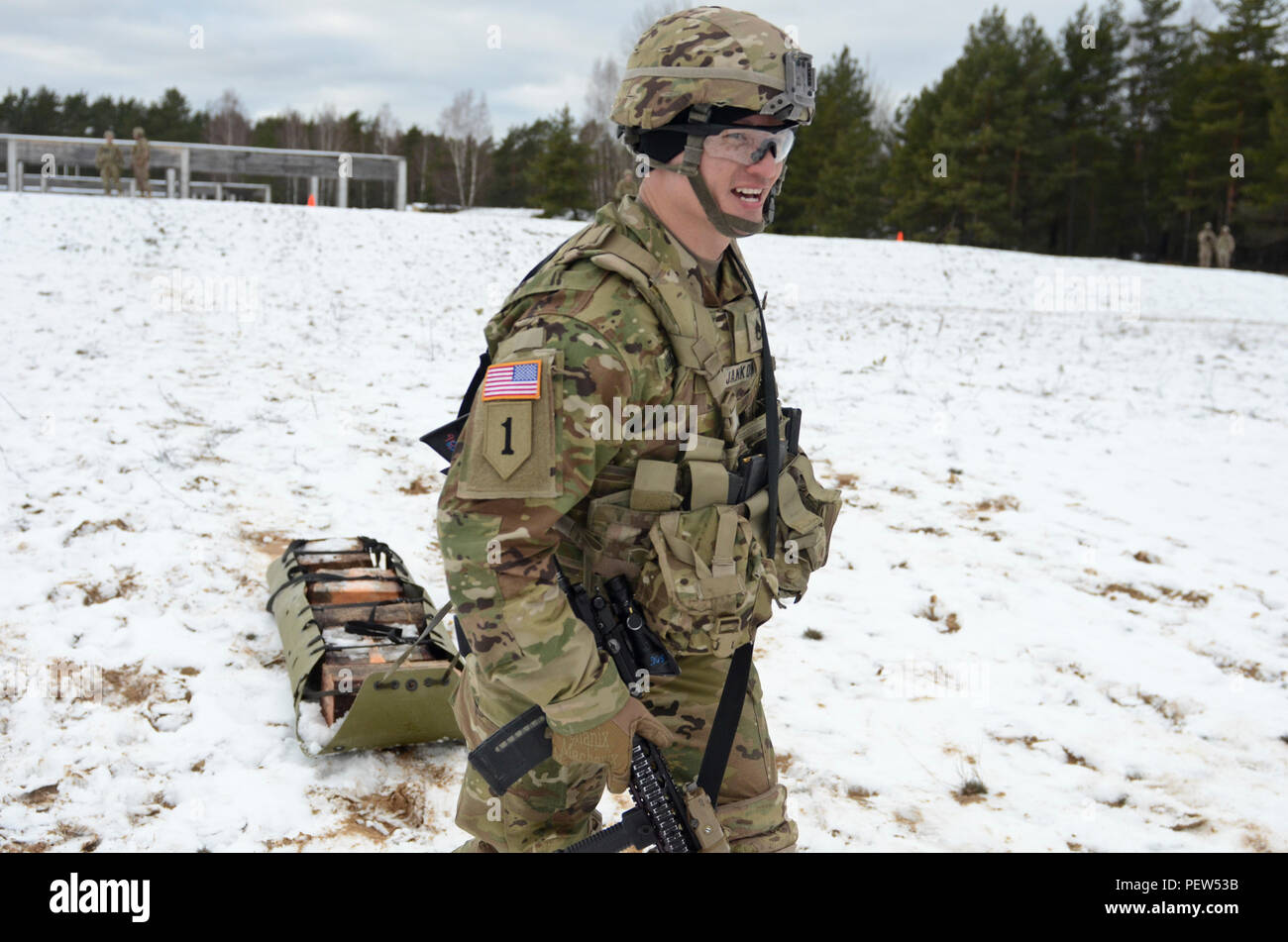 Sked stretcher hi-res stock photography and images - Alamy