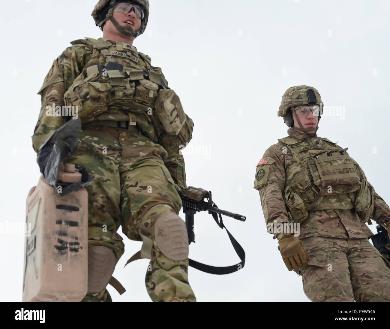 Staff Sgt. Christopher Jankowski, a scout team leader with 3rd Squadron ...