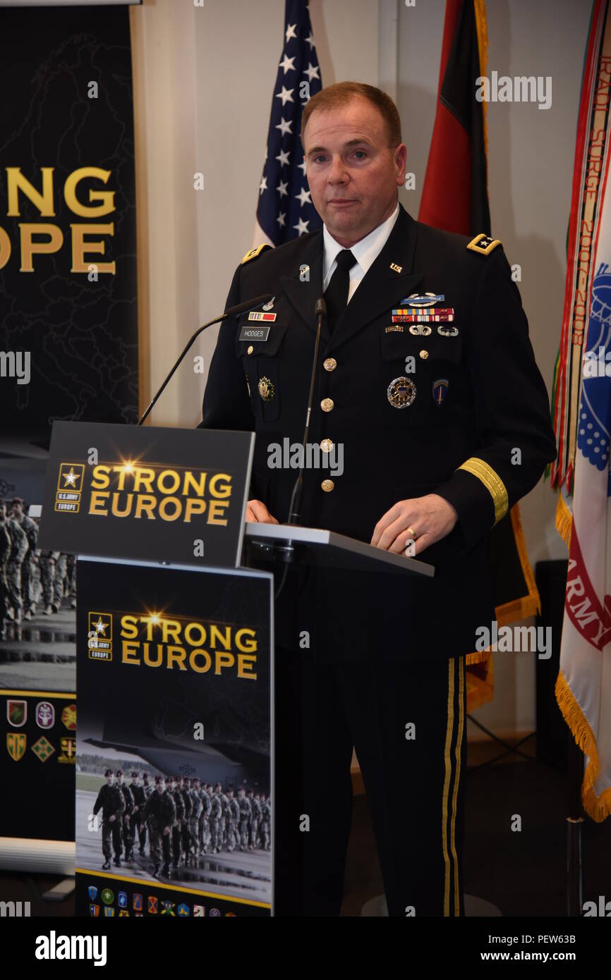 2016 U.S. Army Europe New Year's reception hosted by Lt. Gen. Ben ...