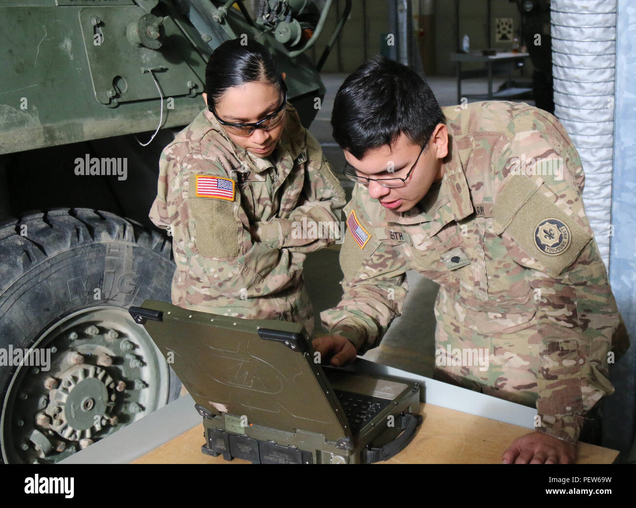 Soldiers assigned to 2nd Cavalry Regiment participate in the Stryker ...